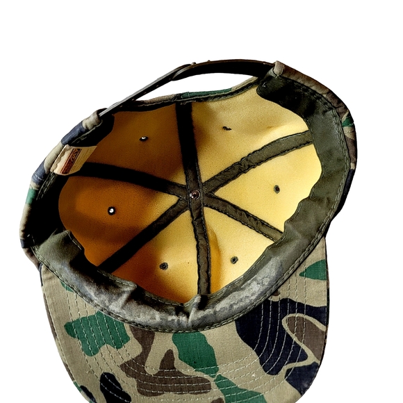 Vintage | Accessories | Vintage Camo Insulated Hunting Cap Stay Warm ...